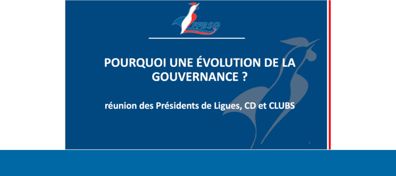 Nouvelle gouvernance : comptes-rendus des réunions
