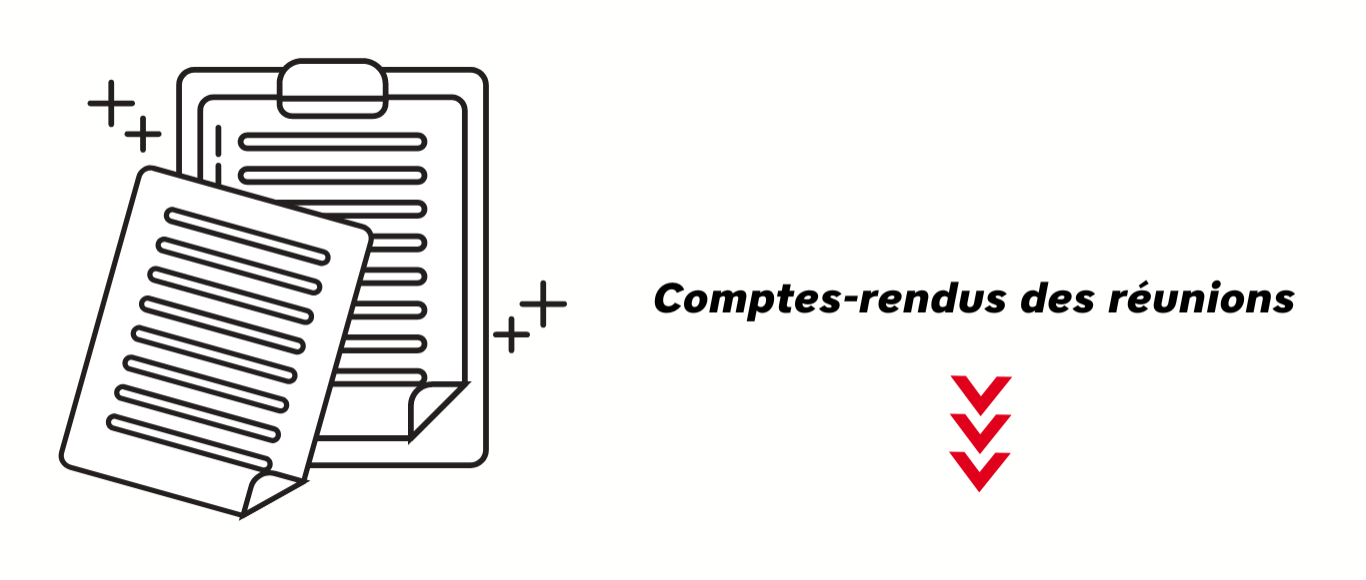 Nouvelle gouvernance : comptes-rendus des réunions