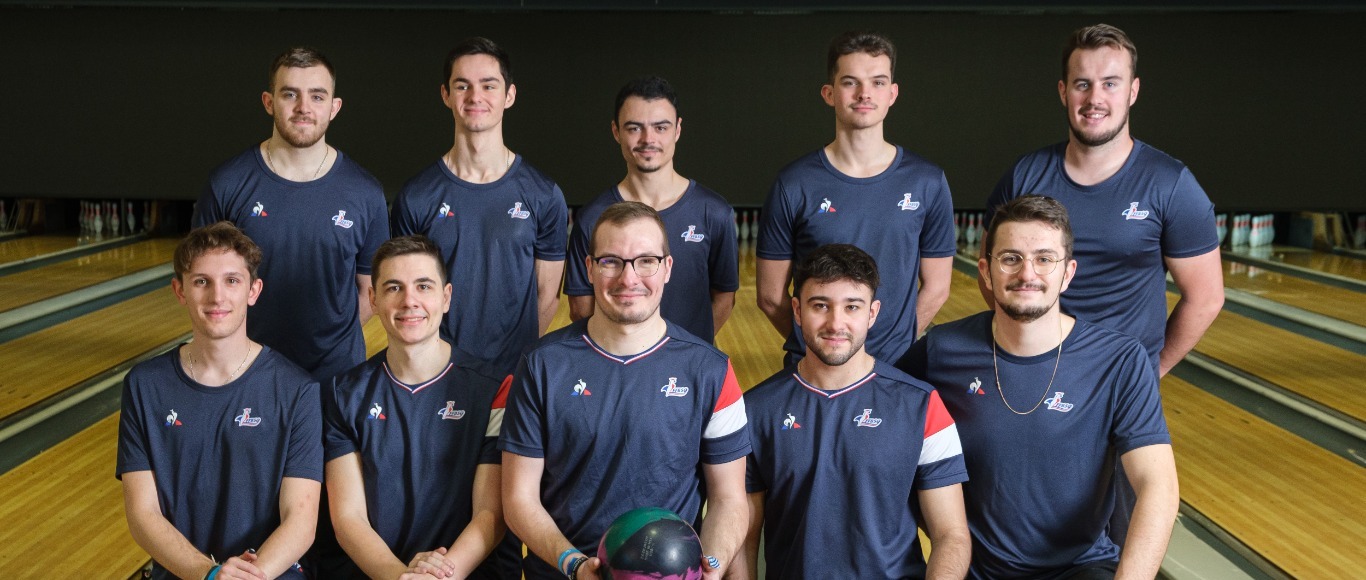 CP COMPOSITION EQUIPES DE FRANCE DE BOWLING